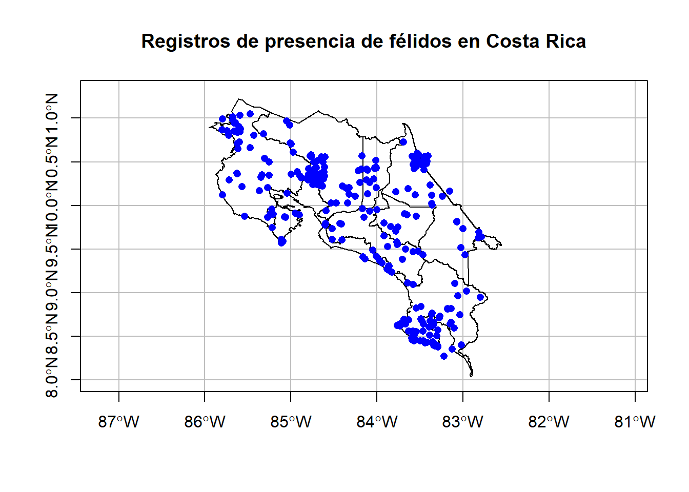 Introducción al manejo de datos espaciales en R Introducción al manejo de datos espaciales en R